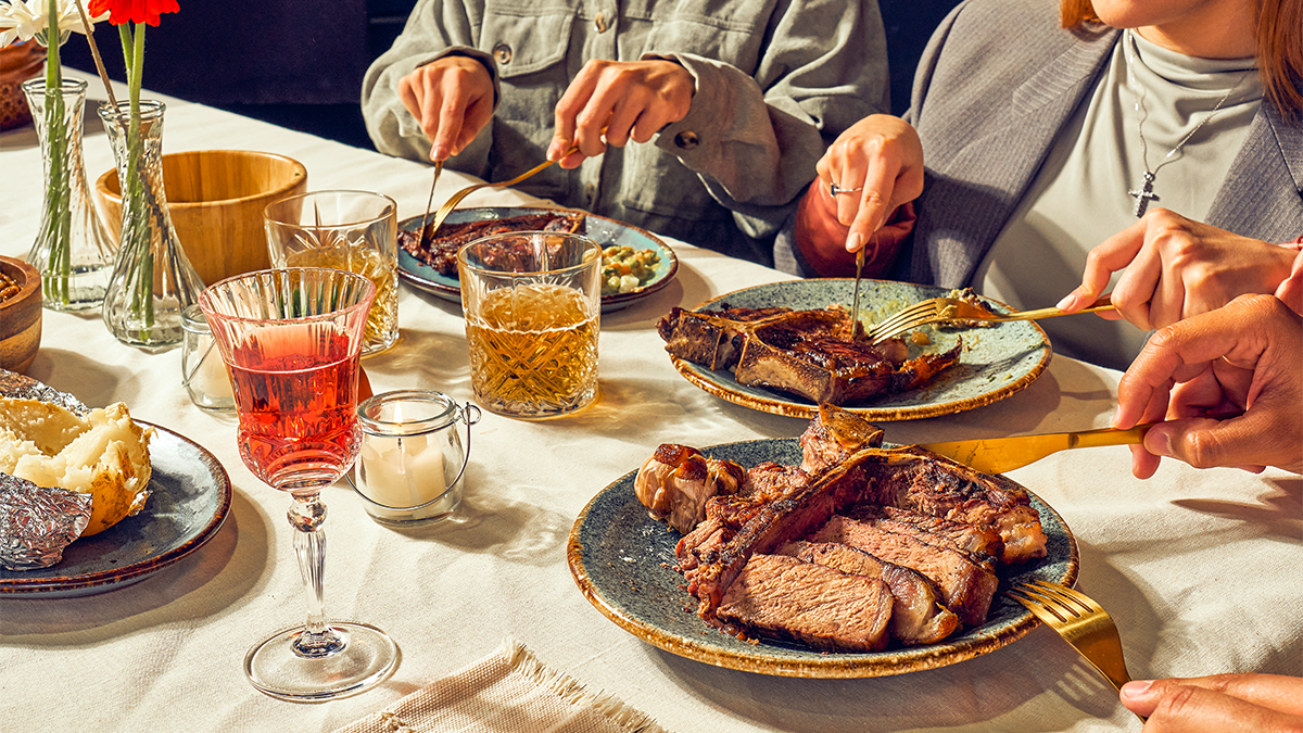 Porterhouse Steak con mantequilla de hierbas – Carnes JC