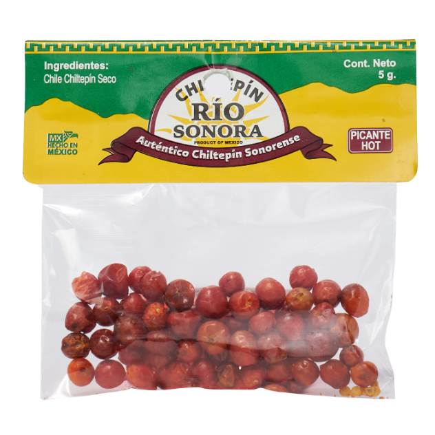 Chiltepín en bolsa | Chiles y condimentos | Río Sonora – Carnes JC